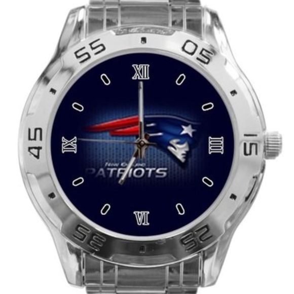 Accessories | New Englandpatriots Nfl Watch Stainless Steel | Poshmark